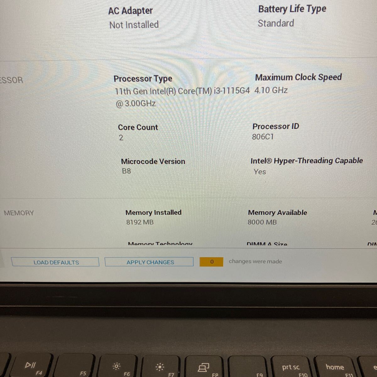 Yahoo!オークション - A80 DELL vostro 15-3510 P112F Corei3 1115G4 ...