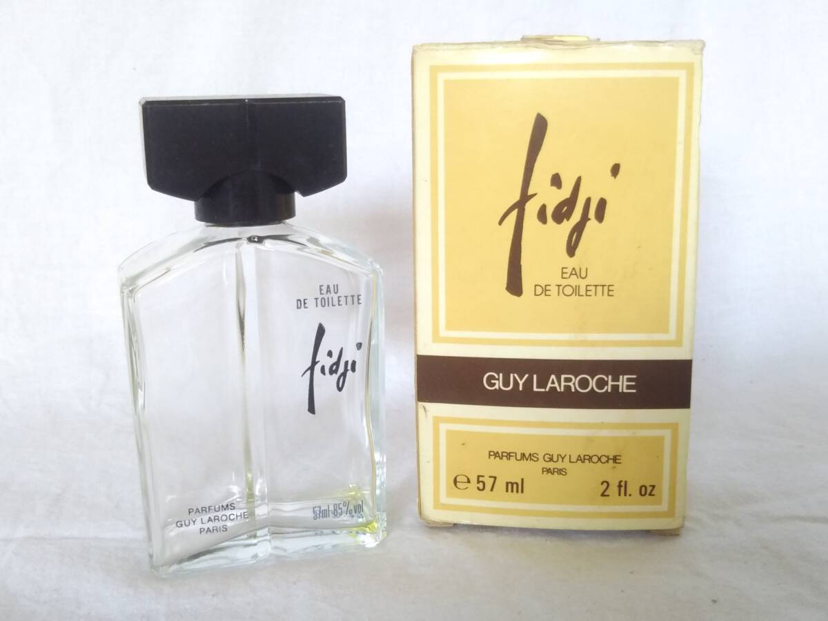 Yahoo!オークション - 空き瓶 GUY LAROCHE ギロラッシュ fidji フィジ...