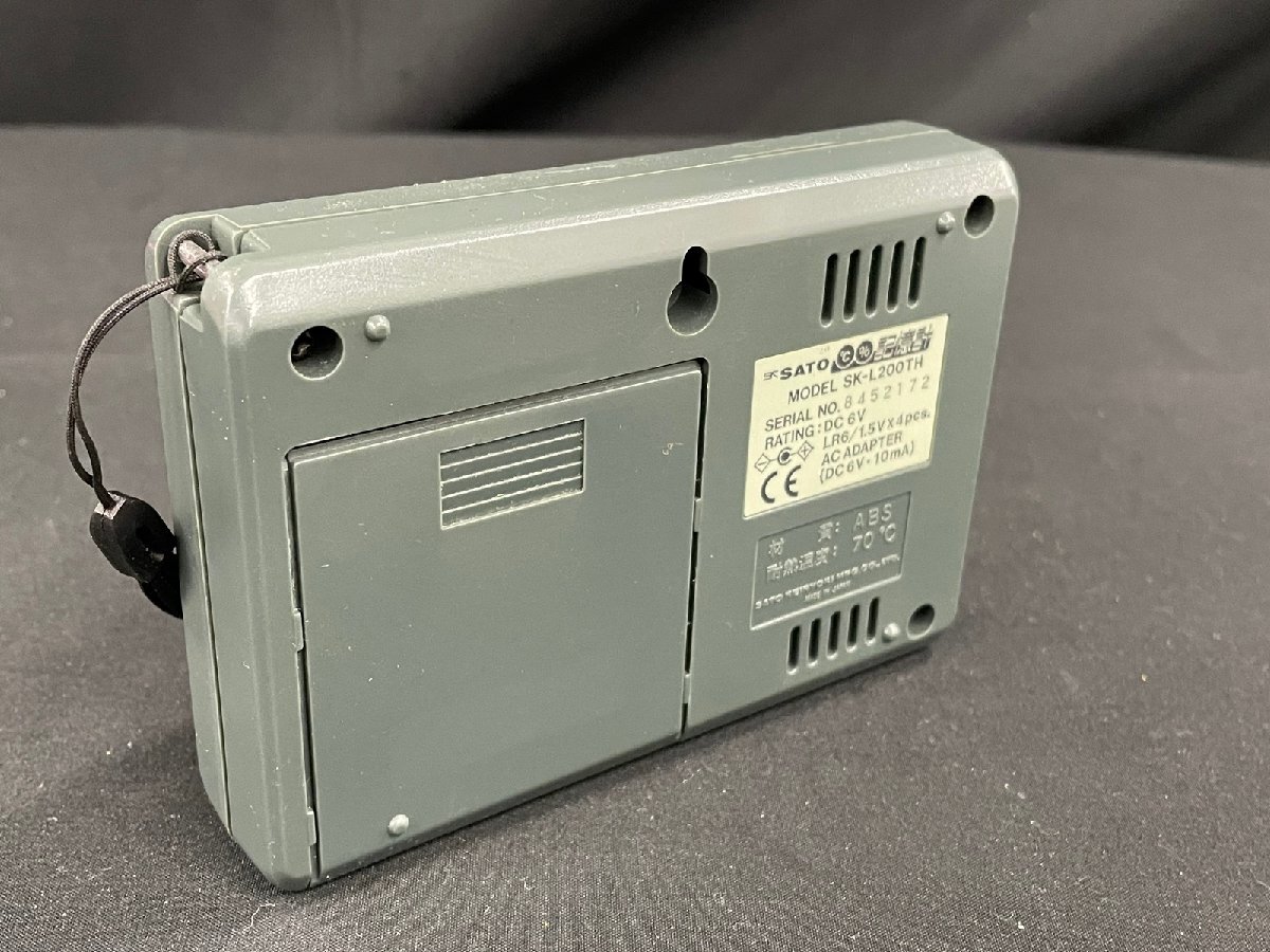 Yahoo!オークション - 在庫処分セール 「正常動作」 SATO SK-L200TH ...