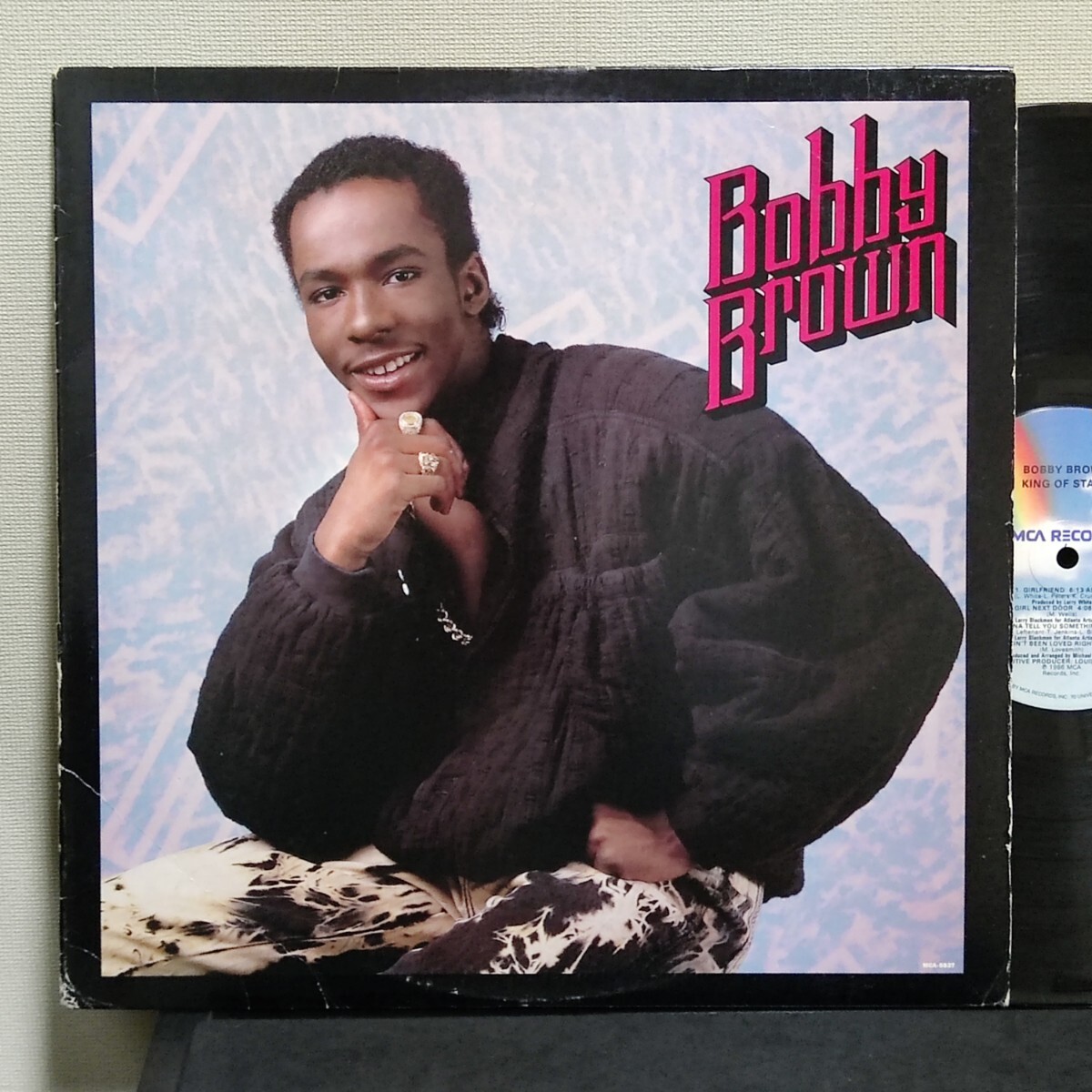 Yahoo!オークション - Bobby Brown/King Of Stage/LP/US/MCA 5827/New ...
