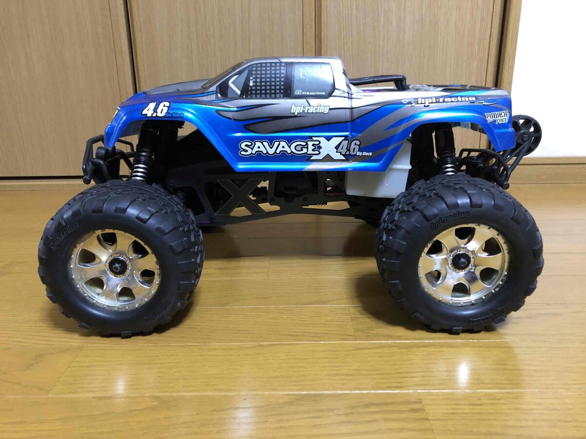 Yahoo!オークション - HPI SAVAGE サベージX4.6 プロポ付き