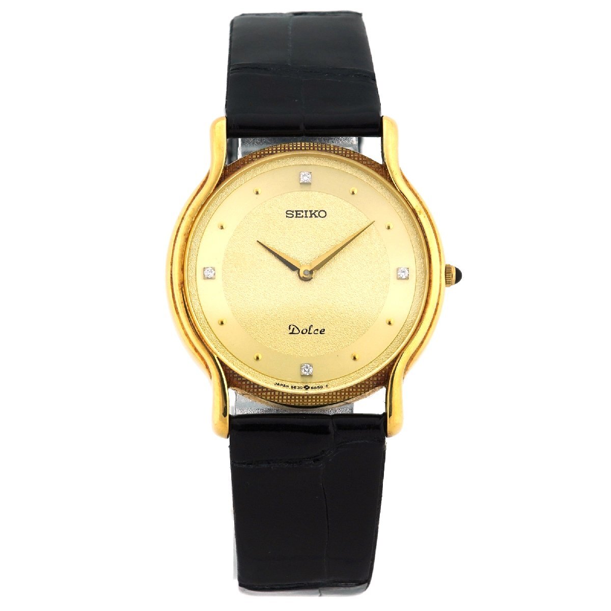 Yahoo!オークション - SEIKO セイコー DOLCE ドルチェ 5E30-6A30 4Pダ...
