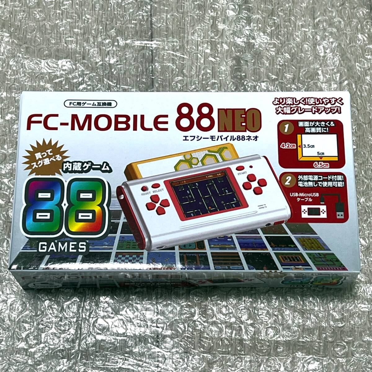 良品 み FC 互換機 FC-MOBILE 88 NEO 本体 エフシーモバイル88ネオ ファミコン ファミリーコンピュータ NES 携帯 モバイル(本体)｜売買されたオークション情報 ...
