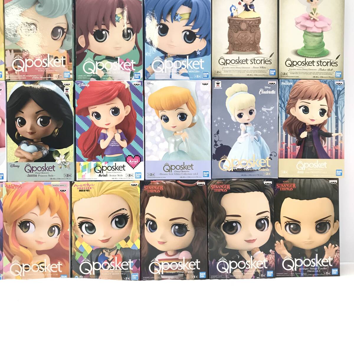 Yahoo!オークション - 未使用品 フィギュア Qposket 40点まとめ 未開...
