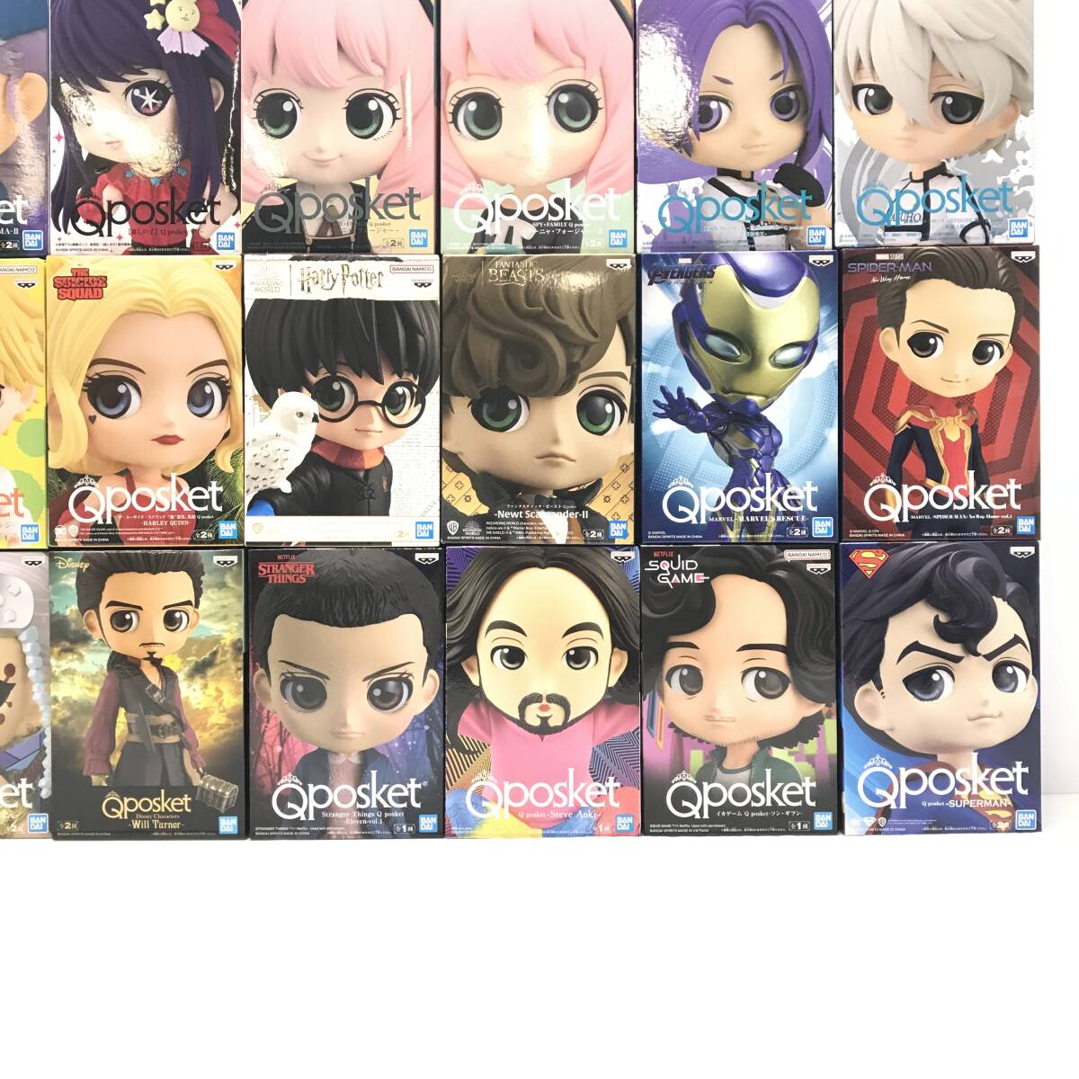 Yahoo!オークション - 未使用品 フィギュア Qposket 40点まとめ 未開...