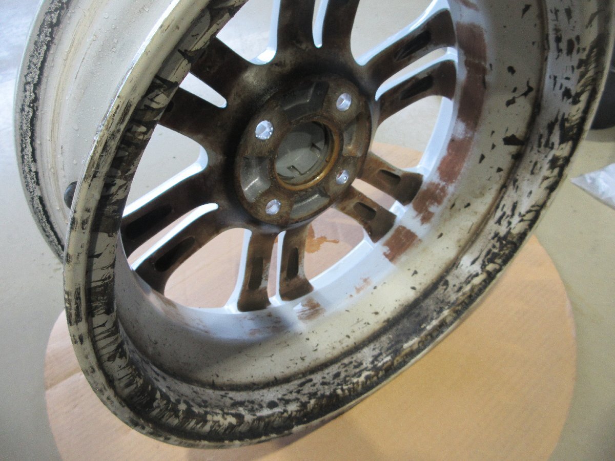 Yahoo!オークション - (R07/03/04) 14インチ 純正アルミホイール / ホ...