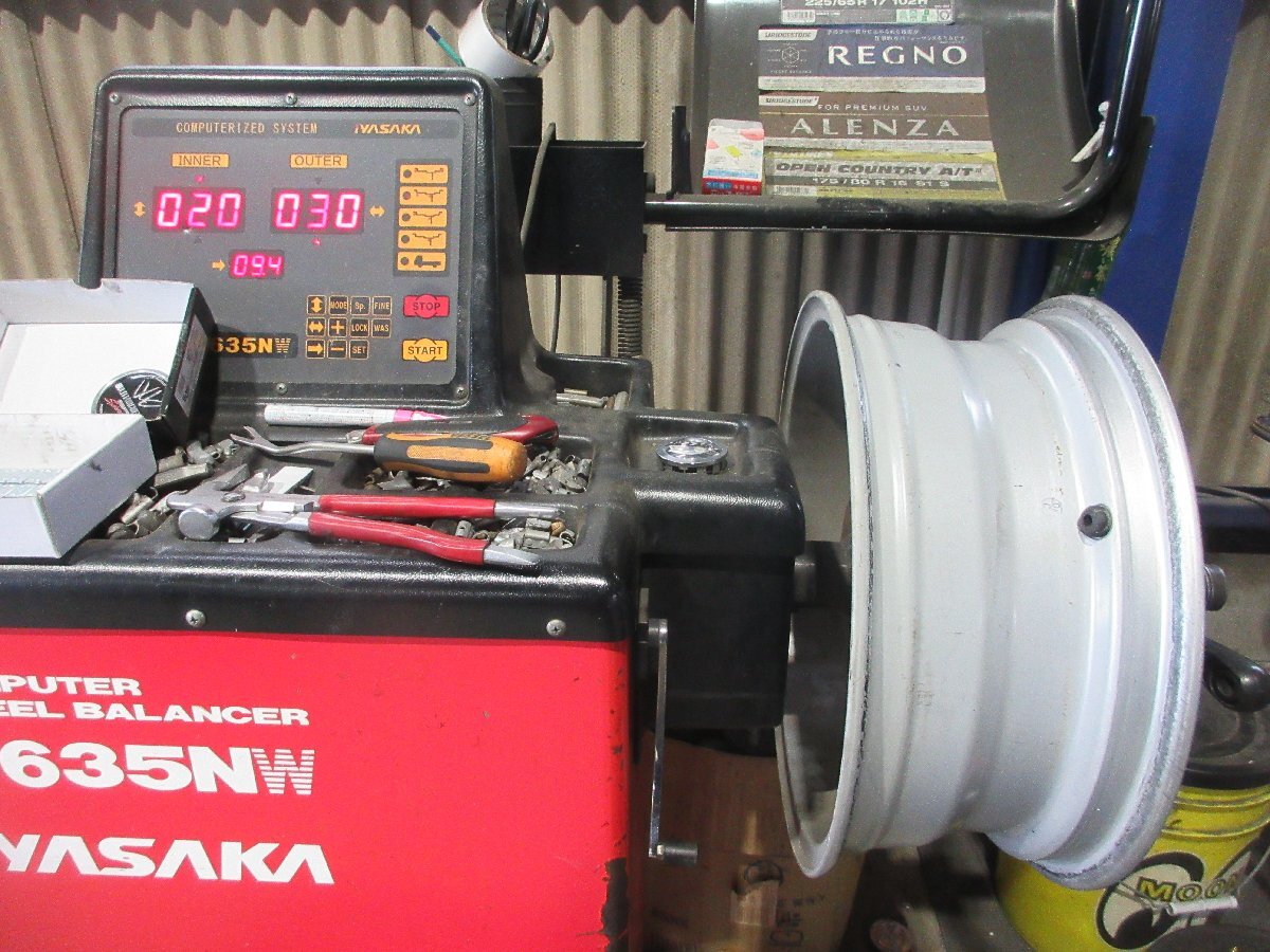 Yahoo!オークション - (R07/03/15) 16インチ アルミホイール / 日産純...