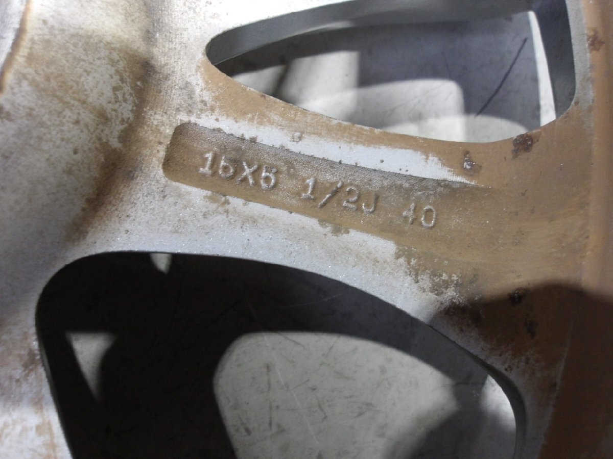 Yahoo!オークション - (R07/03/28-2) Φ 15インチ / 純正アルミホイー...