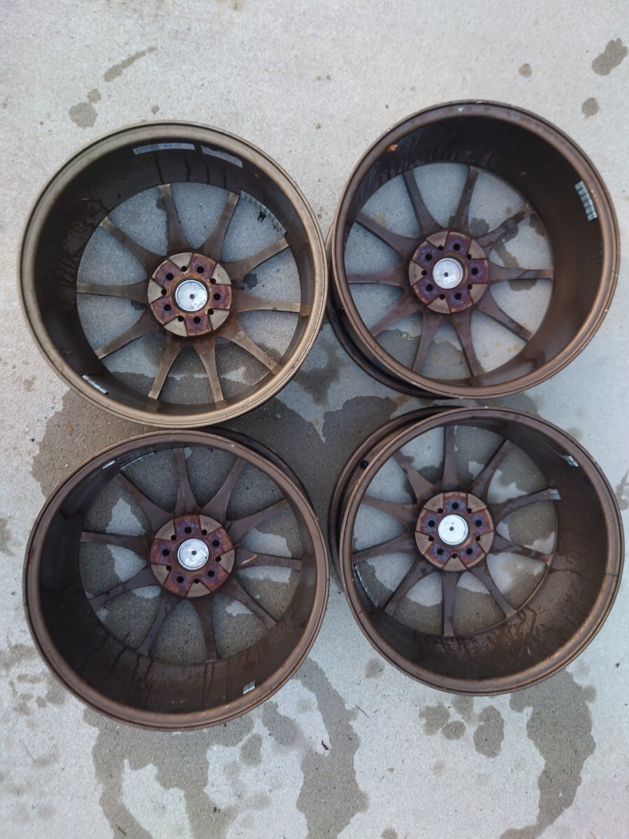 Yahoo!オークション - CE28NF RAYS 18インチ 7.5j +50 PCD100 4本 鍛造...