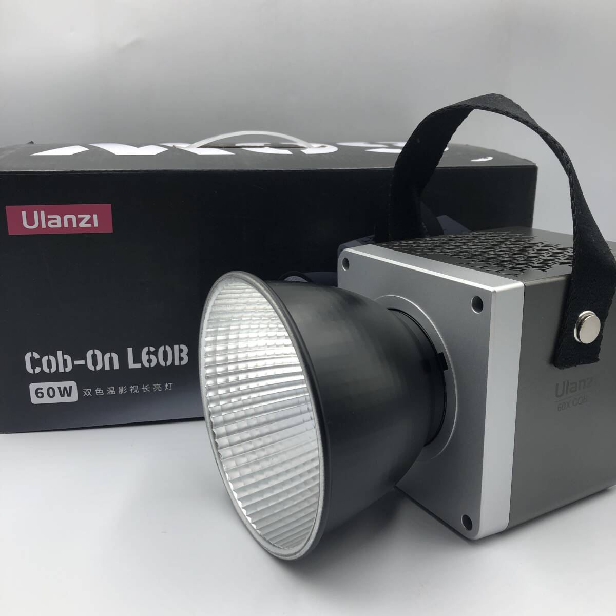 通電確認済 Ulanzi COB撮影ライト LEDビデオライト 照明 60W 高輝度 /Y30018-Q2(その他)｜売買されたオークション情報、yahooの商品情報をアーカイブ公開 ...