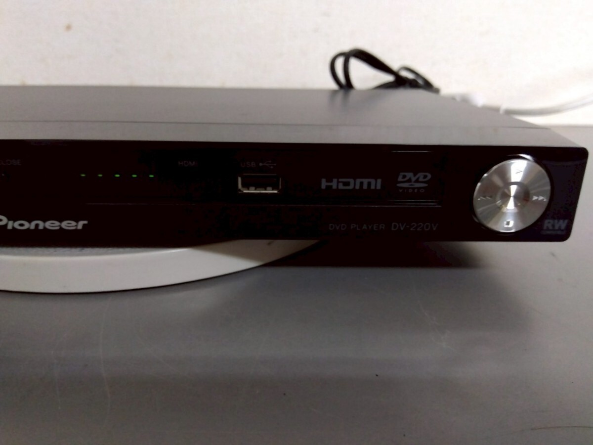 Yahoo!オークション - 9235 外観美品 PIONEER DVDプレーヤー DV-220V 2...