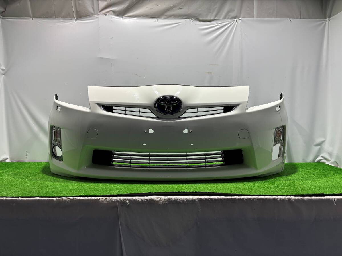 Yahoo!オークション - 30 ZVW30 プリウス 前期 純正 フロントバンパー ...