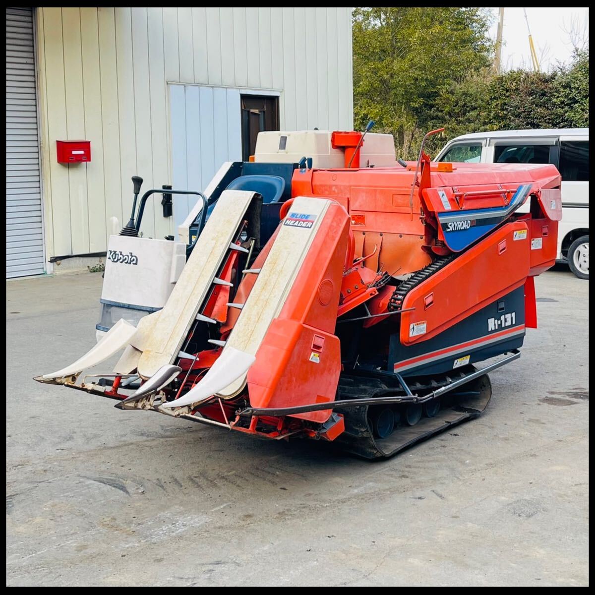 Yahoo!オークション - KUBOTA クボタ コンバインR1-131 210アワー 2条...