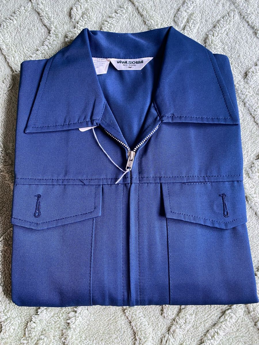 Yahoo!オークション - Viva Sowa 3016”M”サイズ作業着 長袖 ネイビー...