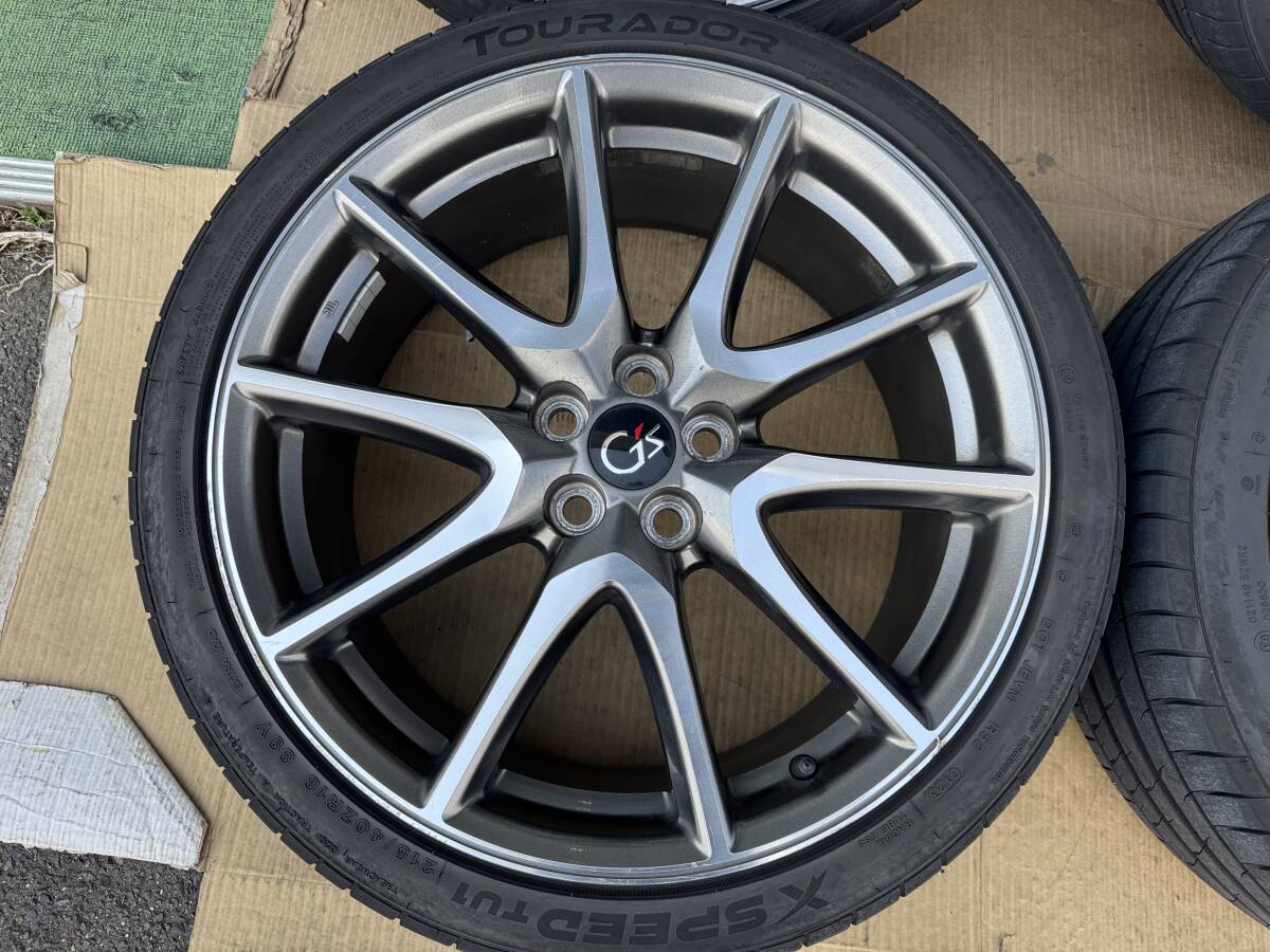 Yahoo!オークション - トヨタ プリウス G’s 18インチ 7.5J +50 PCD100...