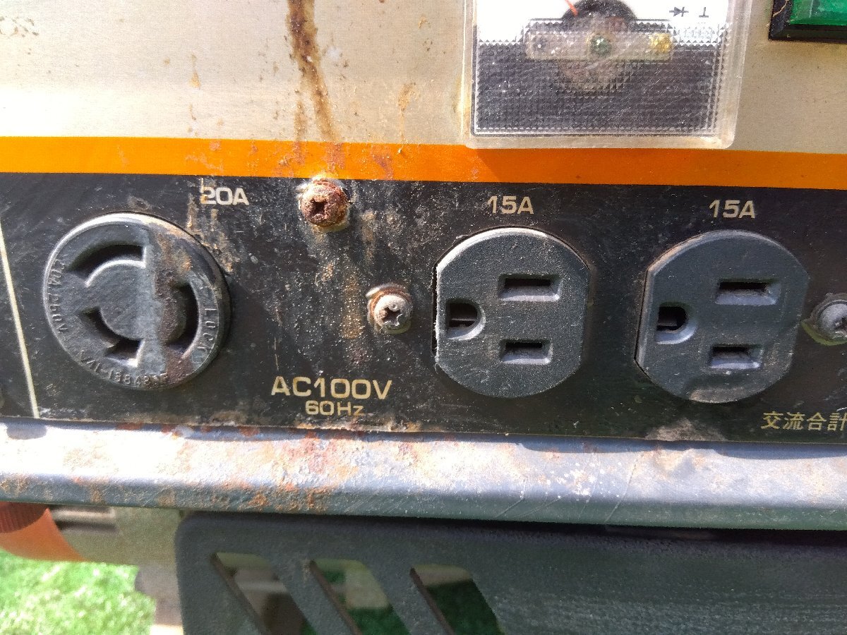 Yahoo!オークション - 売切り クボタ 発電機 HA2200-Y 100V 22A 60Hz ...