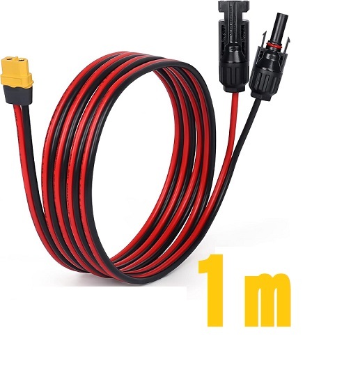 Yahoo!オークション - 1m XT60 MC4 変換アダプター 変換コネクタ 変換...