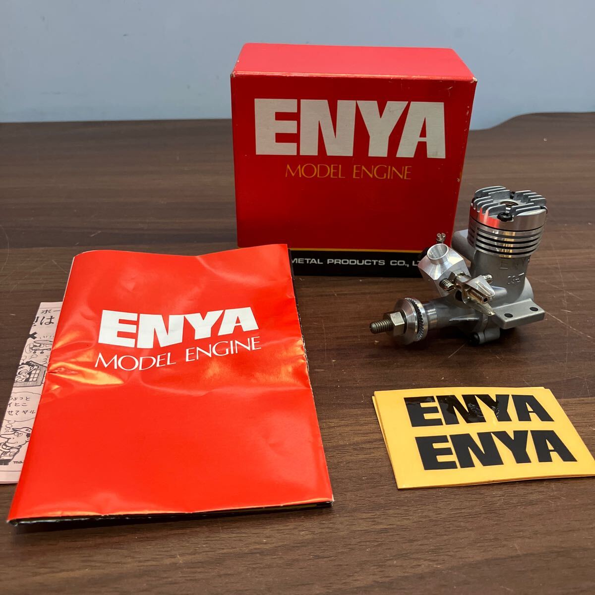 Yahoo!オークション - ENYA 09-Ⅳ MODEL5225 MODEL ENGINEラジコン エ...