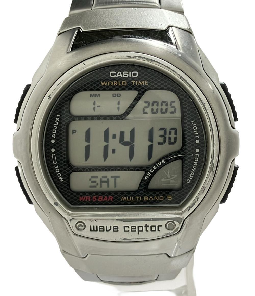 Yahoo!オークション - カシオ 腕時計 Wave Sceptor WV-58J クオーツ メ...