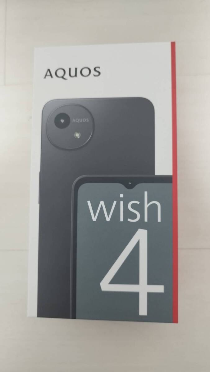 Yahoo!オークション - 【新品未使用 動作確認済】 SHARP AQUOS wish4 A...