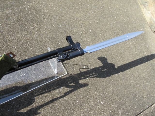 Yahoo!オークション - SKS（56式騎銃） 中国 折りたたみ銃剣バヨ...