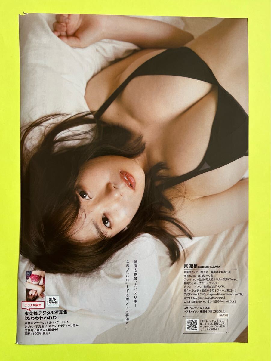 Yahoo!オークション - PB 4 東菜摘 切り抜き6P Gカップ プレイボーイ ...