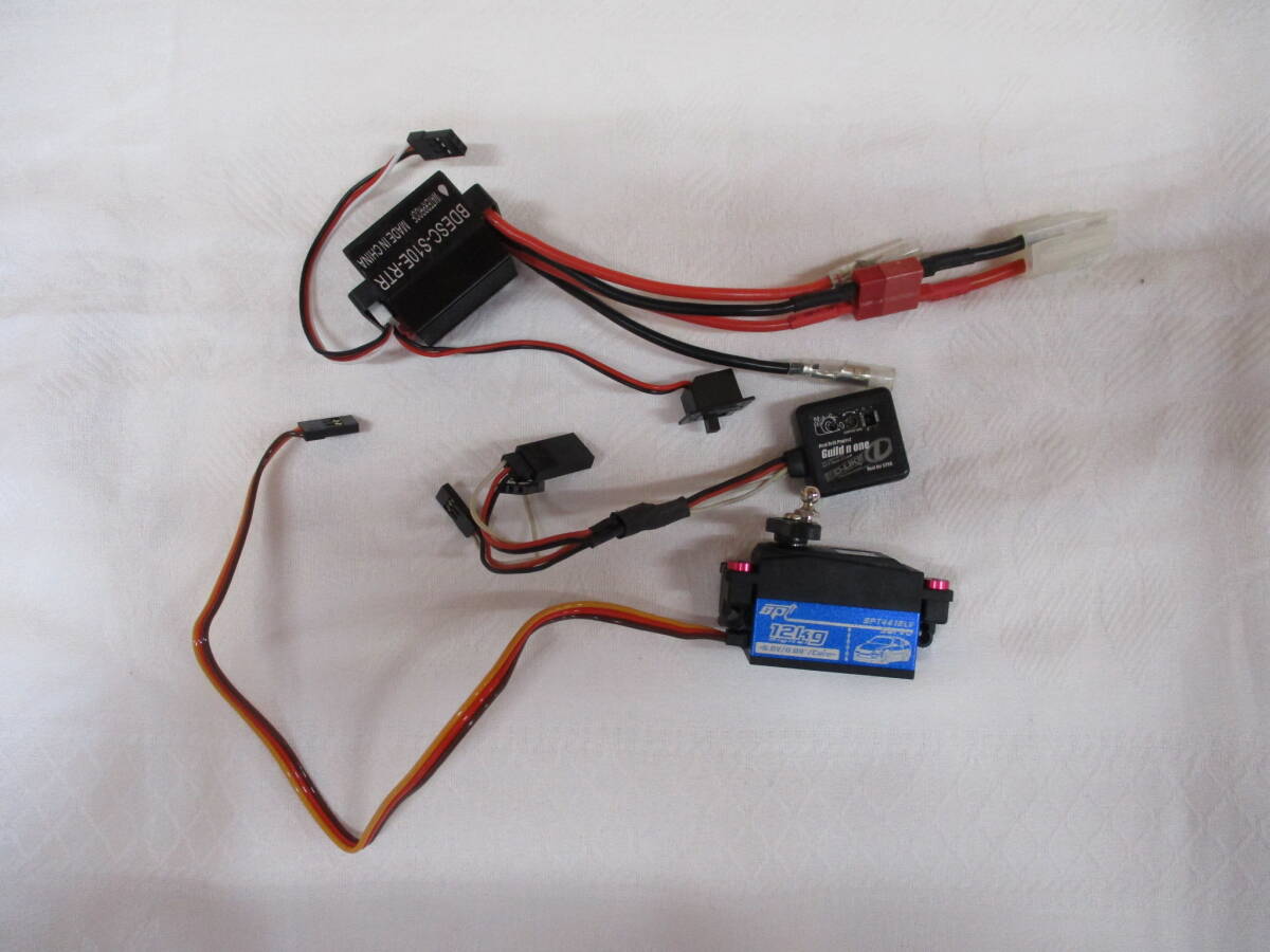 未検品 詳細不明 SPT4412LV / BDESC-S10E-RTR / Guild n one×D-Like Real Dri GYRO 趣味 おもちゃ ラジコン 部品 激安1円スタート ...