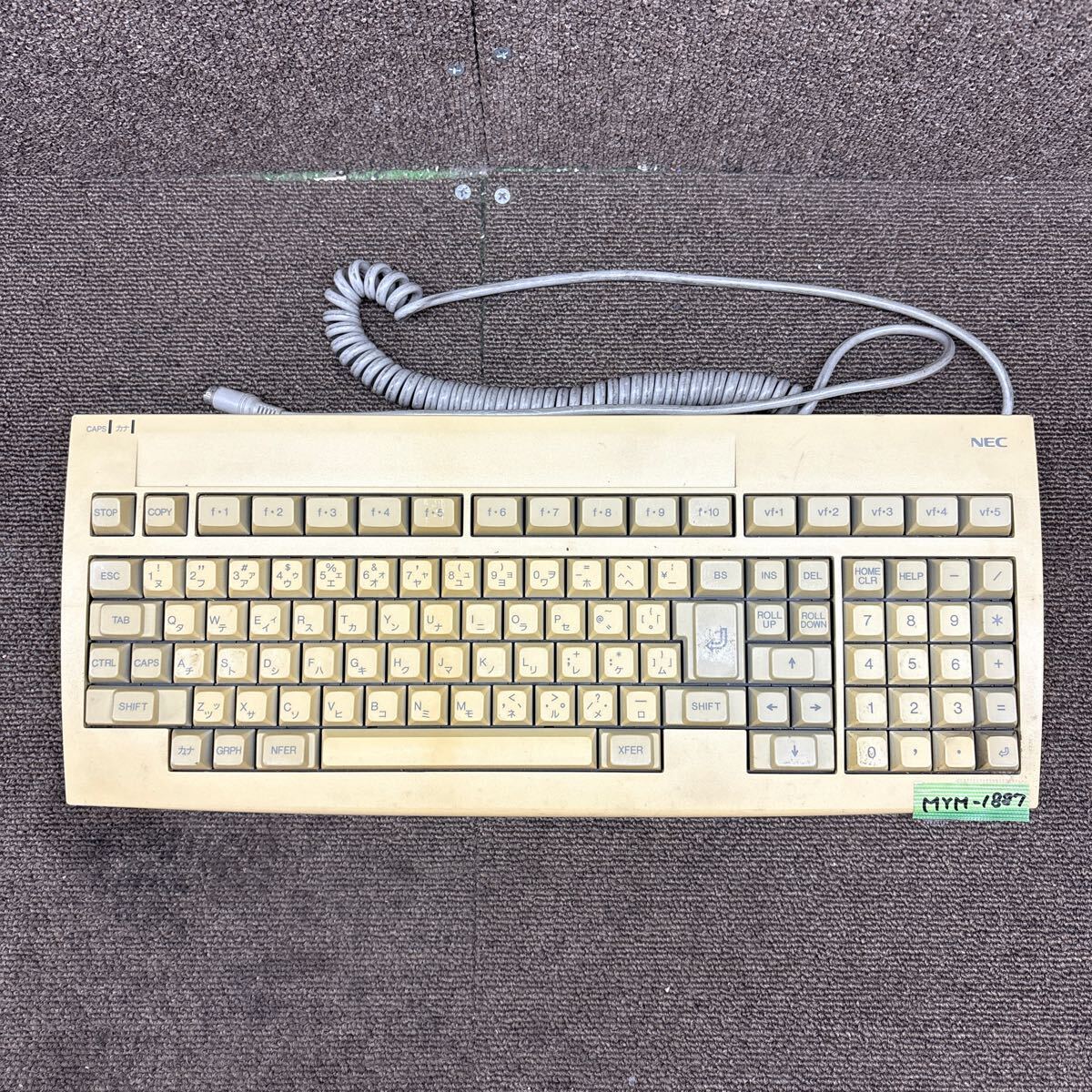 Yahoo!オークション - MYM-1887 激安 PC98 レトロ キーボード NEC CMP-...