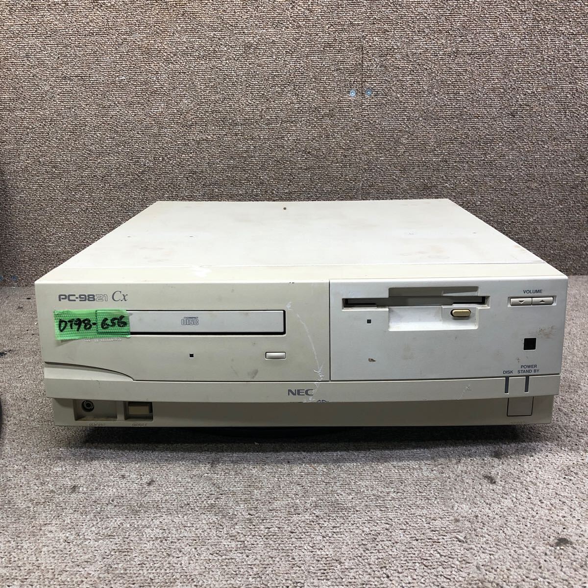 Yahoo!オークション - DT98-656 激安 PC98 デスクトップ NEC PC-9821 C...