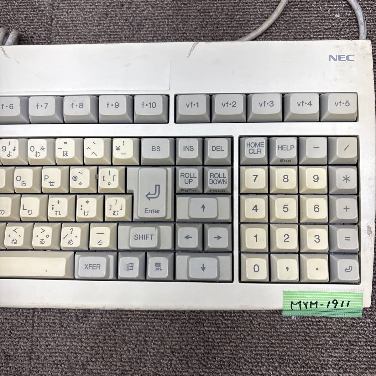 Yahoo!オークション - MYM-1911 激安 PC98 レトロ キーボード NEC CMP-...