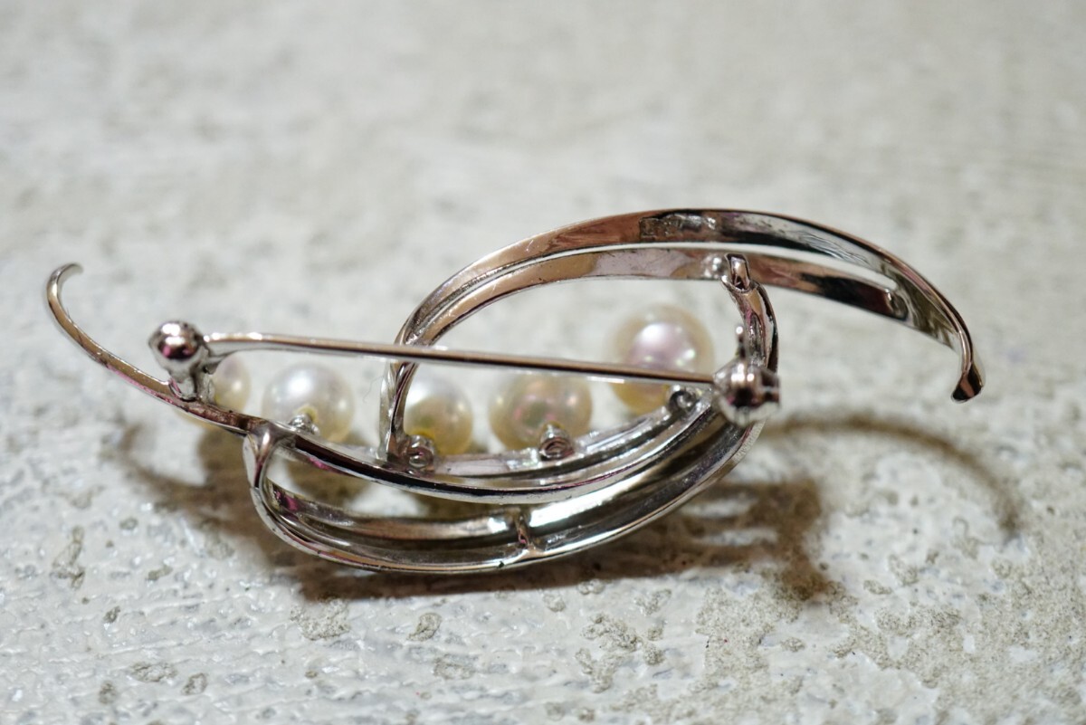 Yahoo!オークション - 1167 ミキモト/MIKIMOTO 本真珠 パール シルバー...