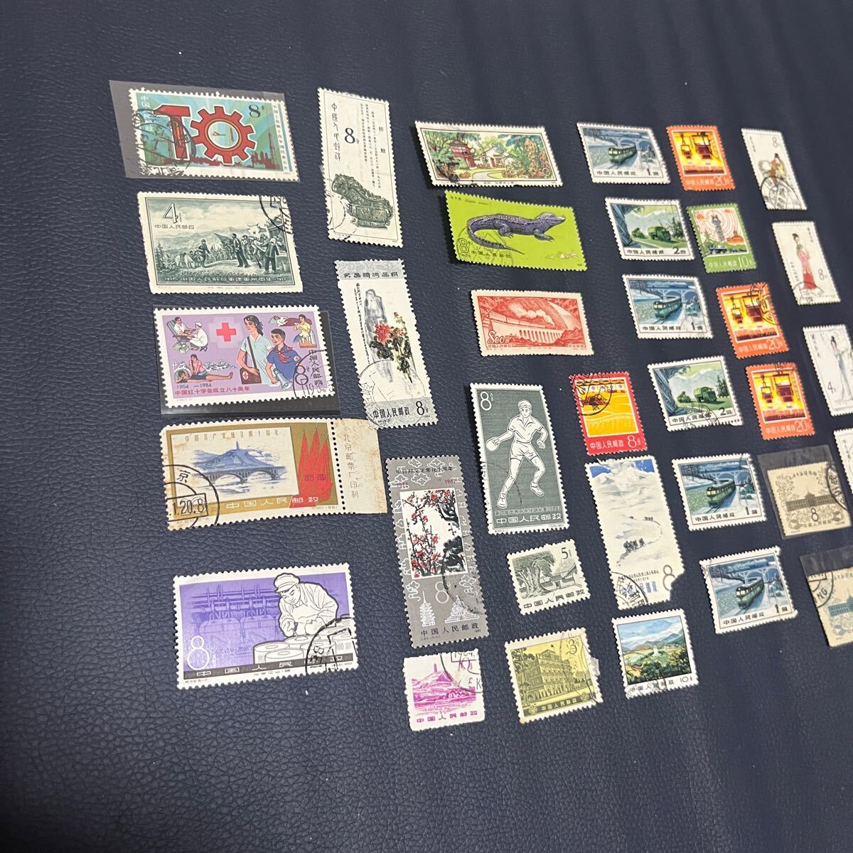 Yahoo!オークション - 中国切手/使用済み/消印あり/バラ35枚 紅楼夢・...