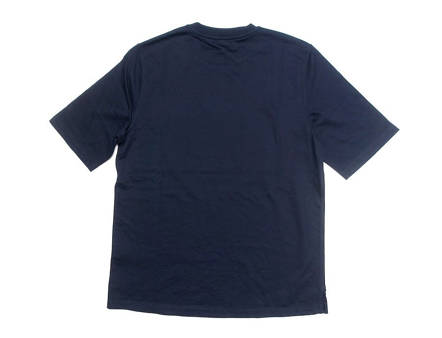 23SS 使用僅か 極 HERMES エルメス ラムレザー シェーヌダンクル ワッペン Tシャツ ダークネイビー コットン メンズ XS カットソー(半袖Tシャツ)｜売買されたオークション情報 ...