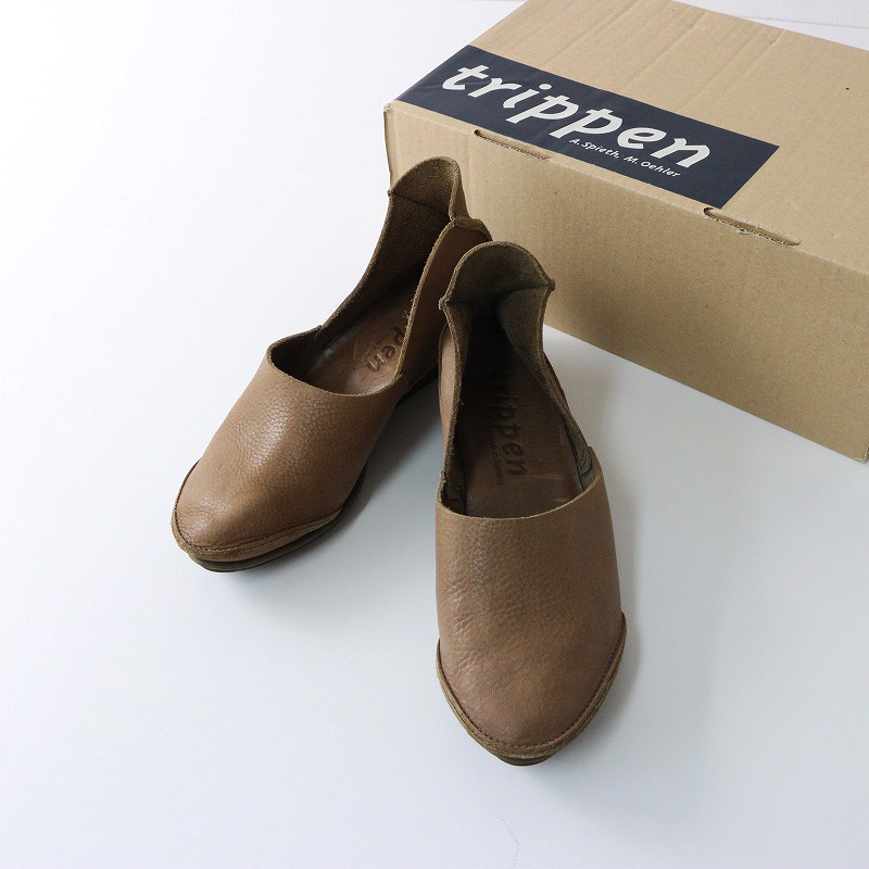 トリッペン trippen OPUS オプス レザー ヒールアップシューズ 35 22.5cm ブラウン 2400014328394(トリッペン)｜売買されたオークション情報、yahooの商品 ...