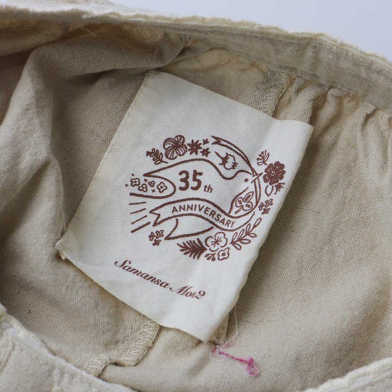 Yahoo!オークション - サマンサモスモス Samansa Mos2 SM2 35th SA刺繍...