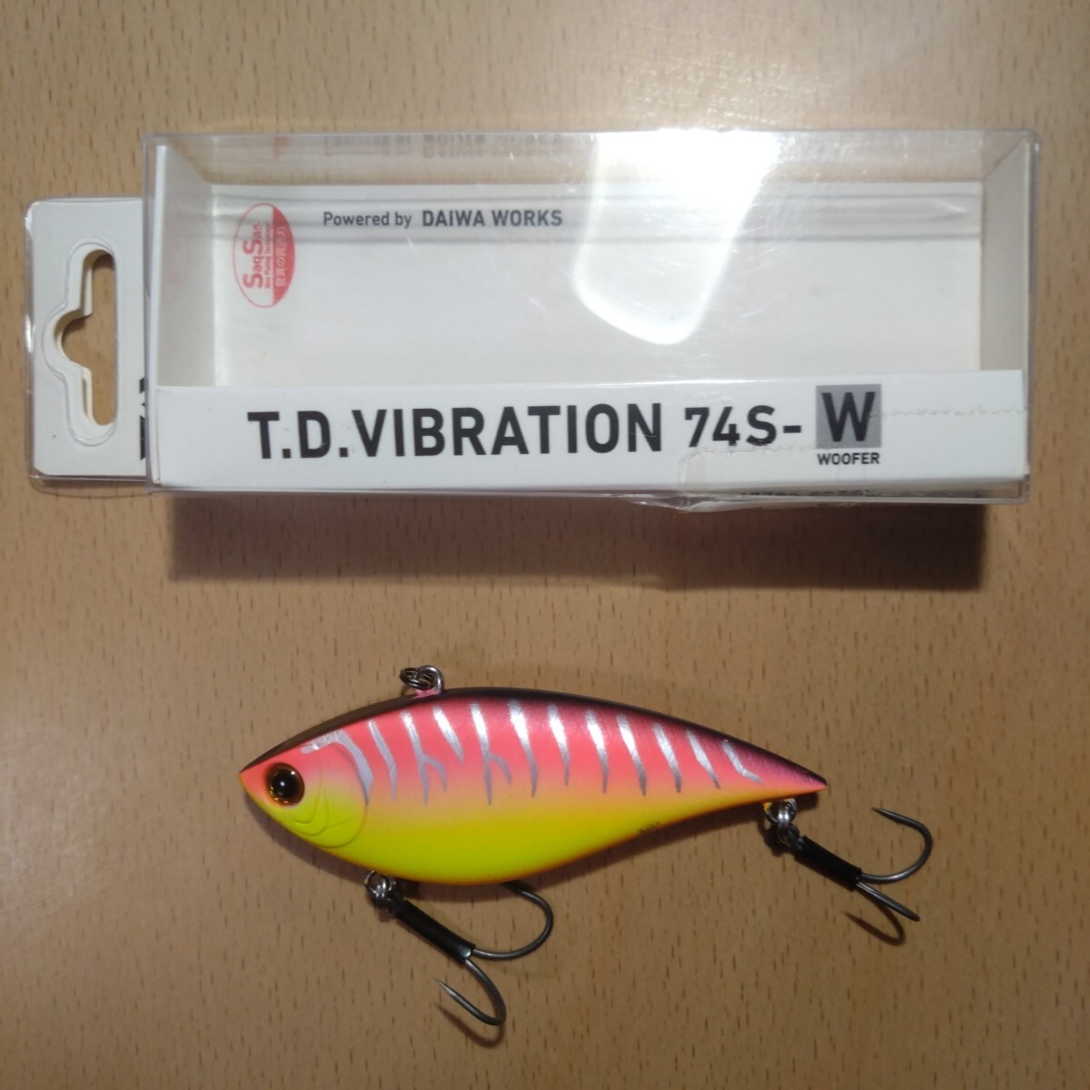 Yahoo!オークション - ダイワTDバイブレーション74S-W中古