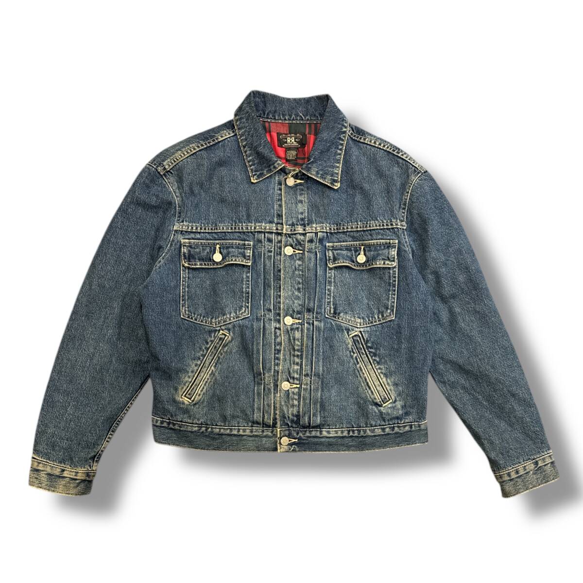 Yahoo!オークション - RRL 90s トラッカーデニムジャケット Gジャン ...