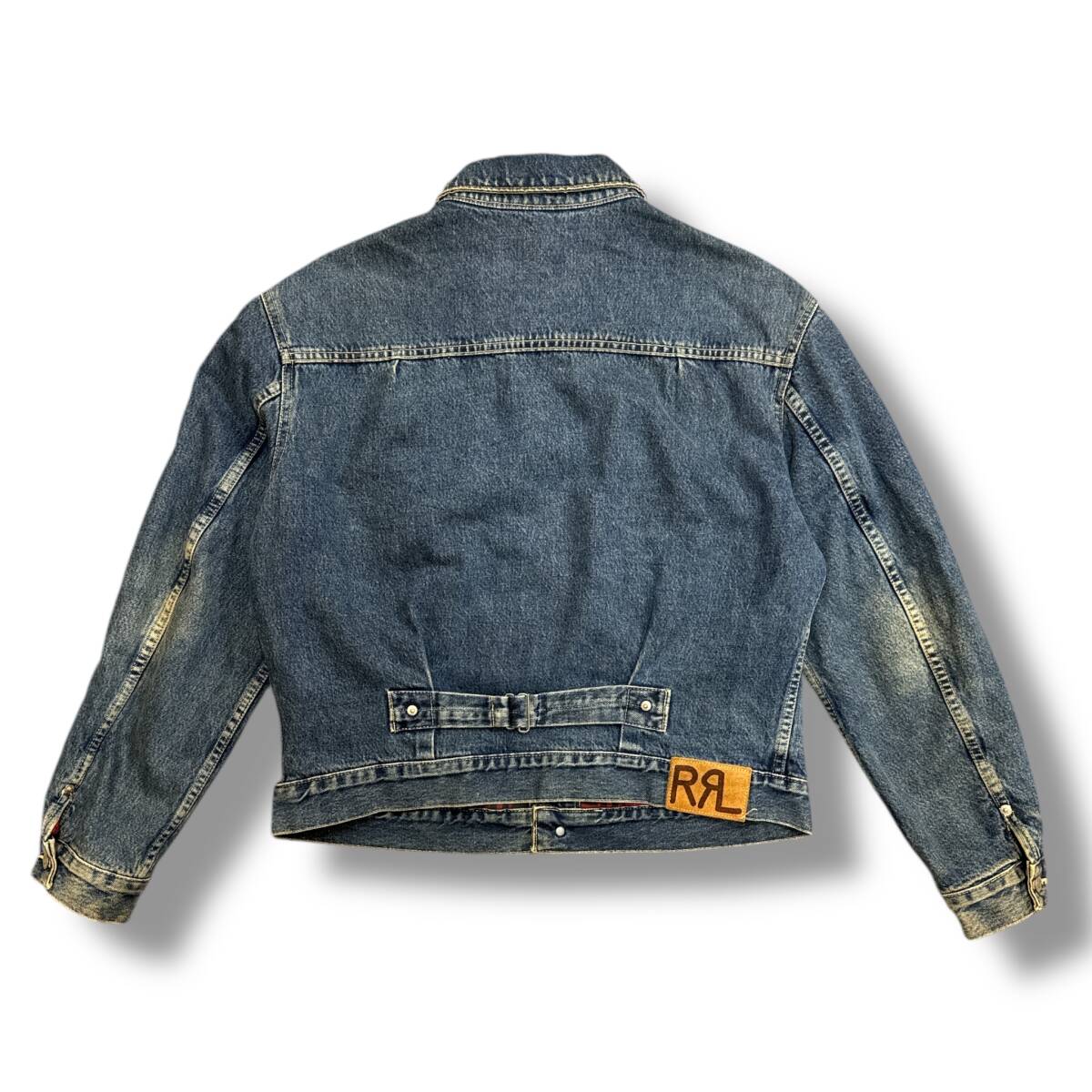 Yahoo!オークション - RRL 90s トラッカーデニムジャケット Gジャン ...