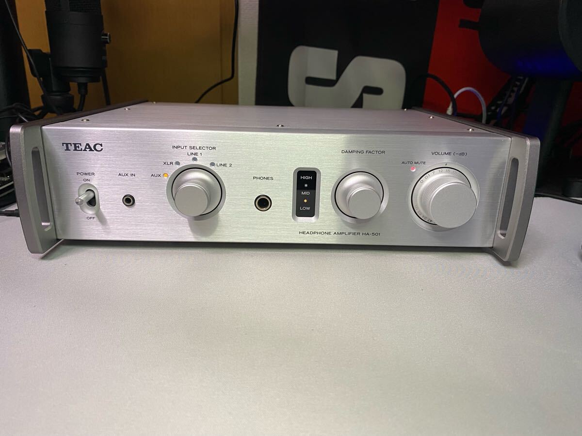 Yahoo!オークション - TEAC HA-501-S シルバー