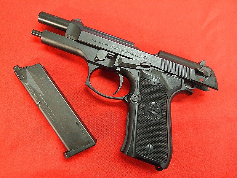 Yahoo!オークション - KSC GAS-BLK U.S. M9 ARMED FORCES SYSTEM7 HW