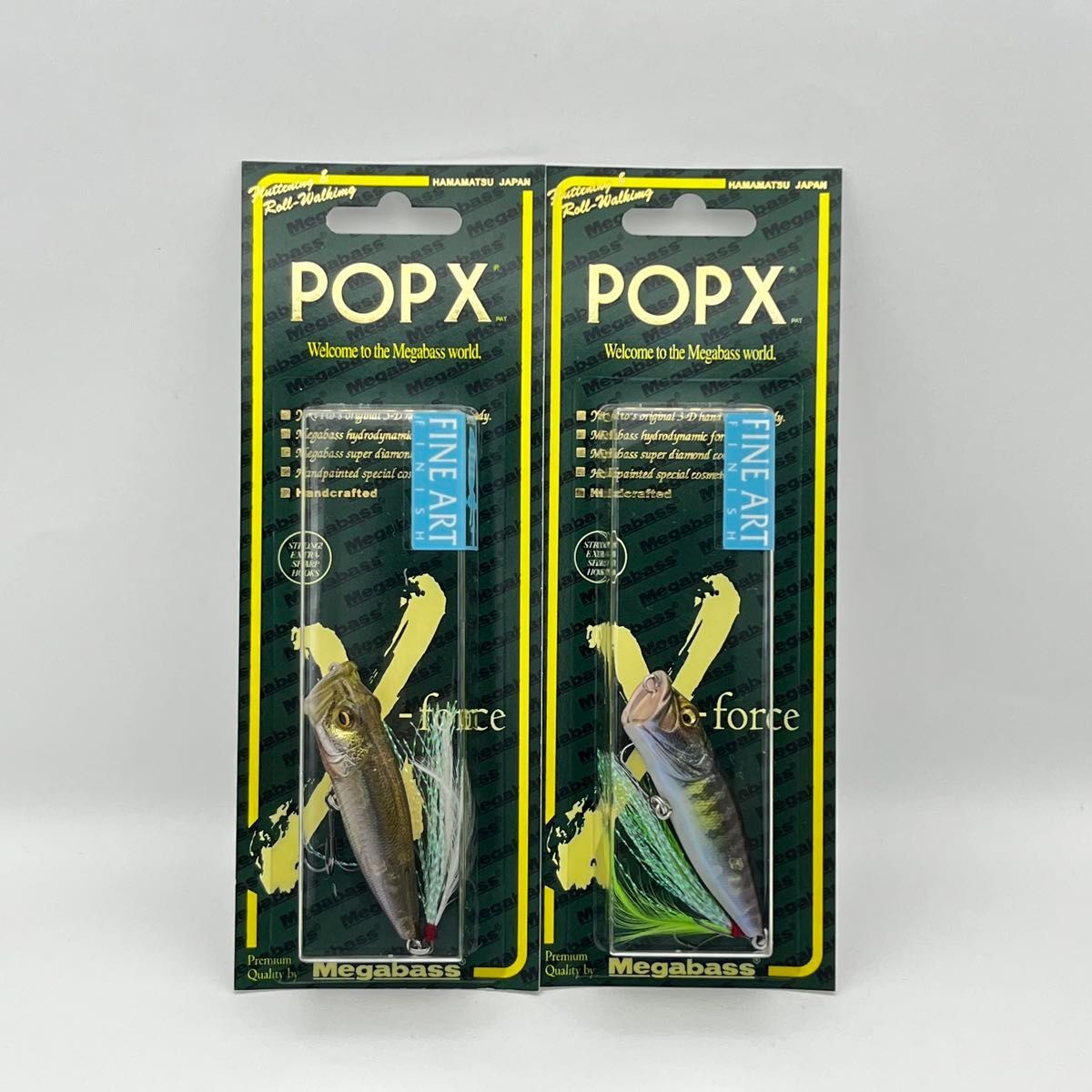 Yahoo!オークション - 土曜終了 メガバス POP X ポップX 2個セット 未...