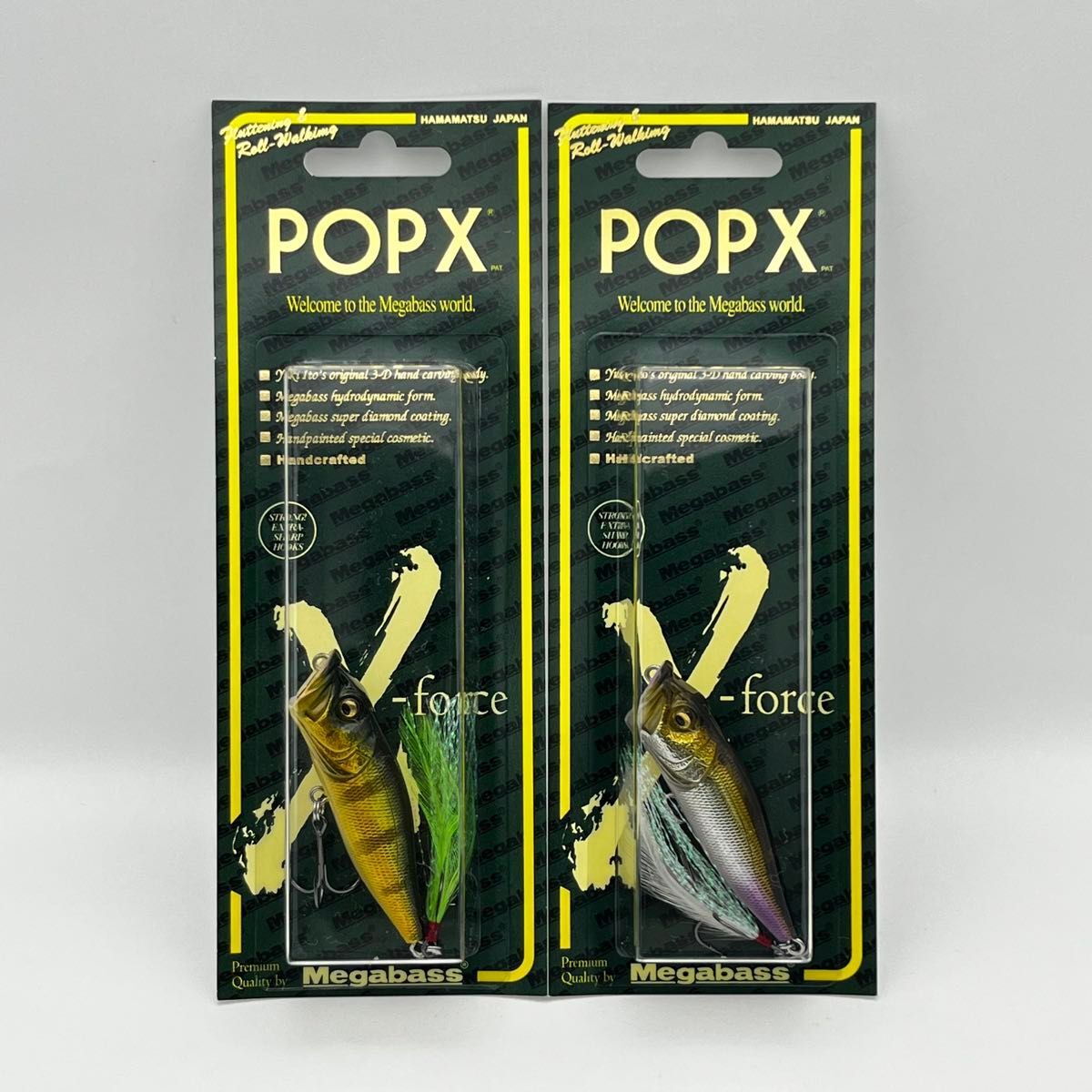 Yahoo!オークション - 土曜終了 メガバス POP X ポップX 2個セット 未...