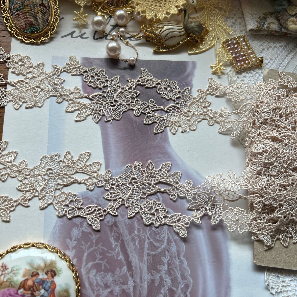 Yahoo!オークション - 1m ケミカルレース Q7-74