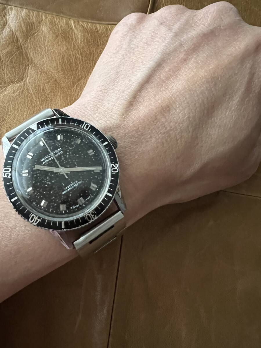 Yahoo!オークション - 希少 ウォルサム atmospheric ダイバー 星空の文...