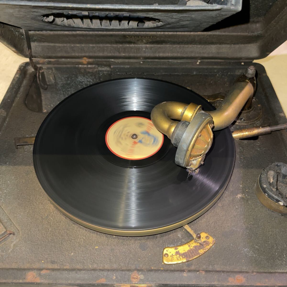 Yahoo!オークション - 米国製 Victrola ビクトローラ VV2-55 金属製 蓄...