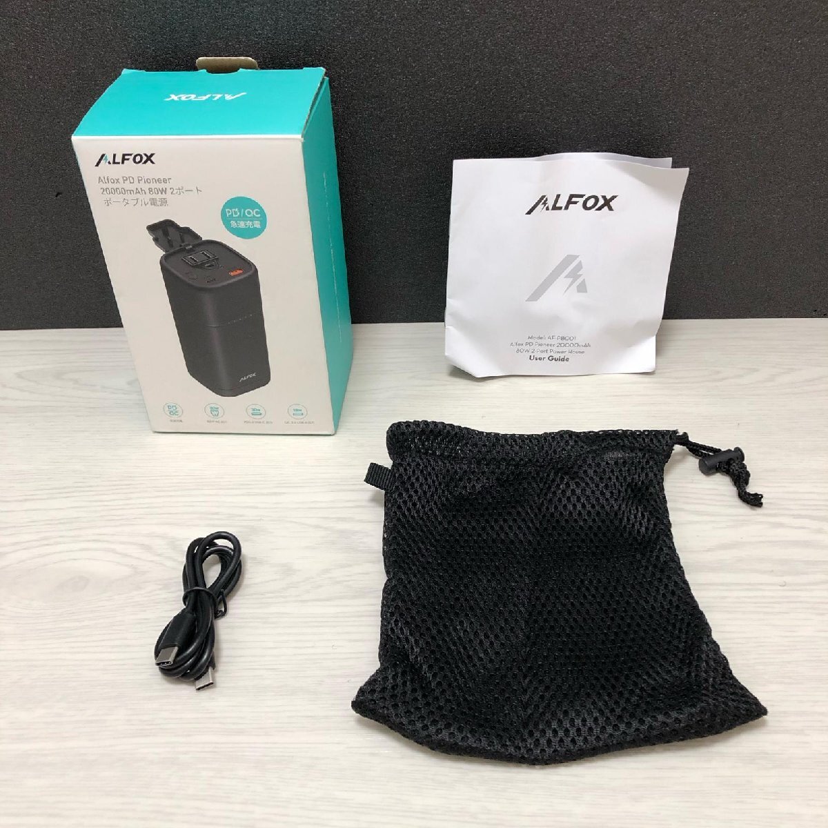 Yahoo!オークション - m703-0401-12 ALFOX PD Pioneer 20000mAh 80W 2...