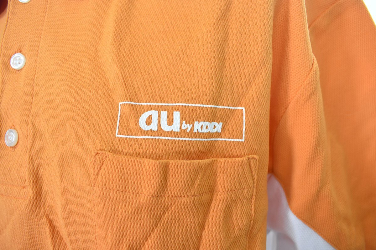 Yahoo!オークション - 未使用 au by KDDI CDMA 1X WIN 販促用 ポロシャ...