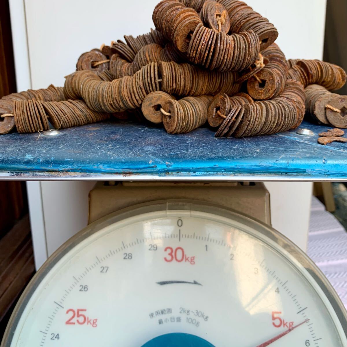 Yahoo!オークション - 古銭 穴銭 紐通し 日本古銭 約5.3kg