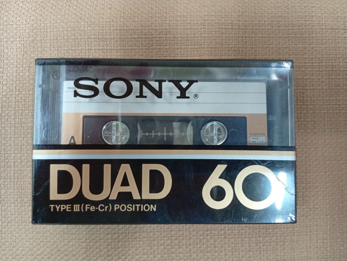 Yahoo!オークション - SONY カセットテープ DUAD 60 TYPEⅢ(Fe-Cr)POSI...