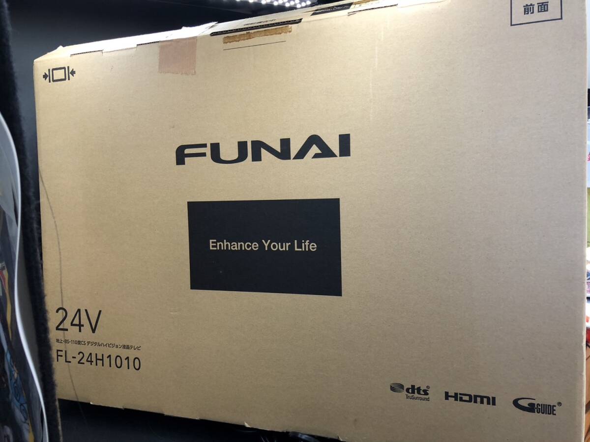 Yahoo!オークション - R7-121 FUNAI FL-24H1010 テレビ 2019年製 リモ...
